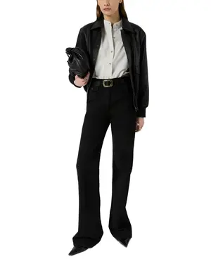 Gerard Darel Calixte Mandarin Collar Shirt