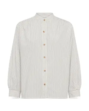 Gerard Darel Calixte Mandarin Collar Shirt