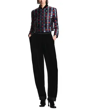 Emporio Armani Check Jacquard Jacket