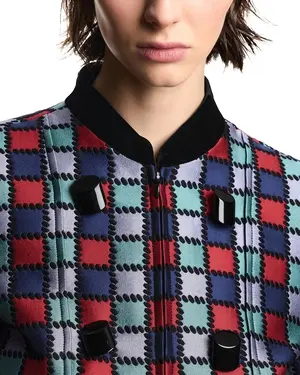 Emporio Armani Check Jacquard Jacket