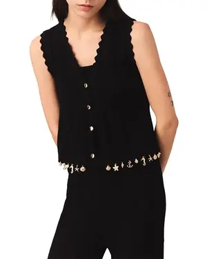 Maje Frill Cardigans For Women