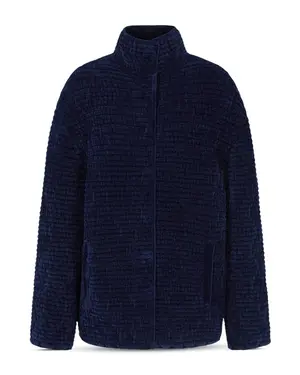Emporio Armani Terry Effect Chenille Jacket