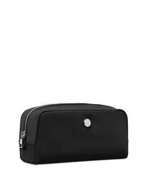 Tory Burch Twist Medium Nylon Cosmetic Case - Black
