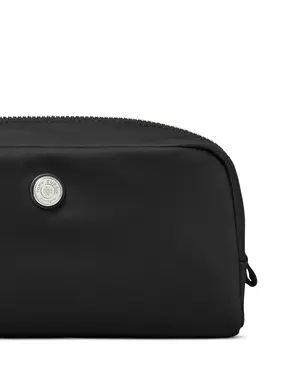 Tory Burch Twist Medium Nylon Cosmetic Case - Black