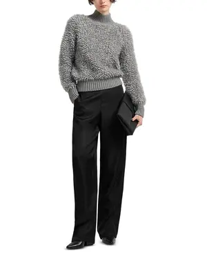 Emporio Armani Satin Trousers
