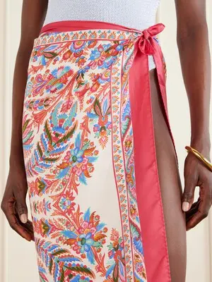 Etro Norma Paisley-print Silk-twill Scarf