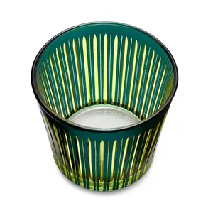 L'Objet Prism Ice Bucket & Tongs - Green
