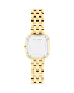 Movado Museum Watch 22mm X 22mm - Gold Dial