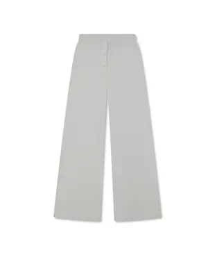 VIR VITA Pointelle Lounge Pant - Coconut