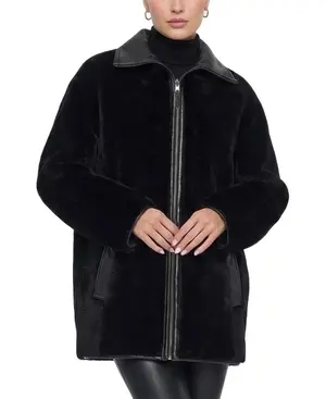 Gorski Shearling Lamb Reversible Parka