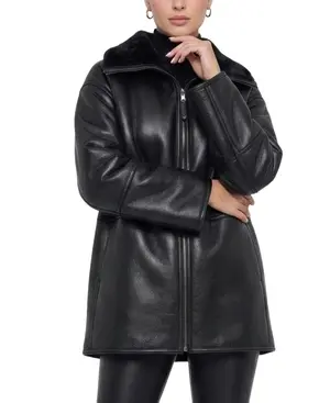 Gorski Shearling Lamb Reversible Parka