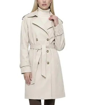 Gorski Lightweight Belted Trench Coat - Beige