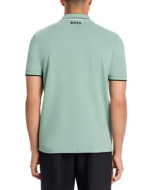 BOSS Paddy Pro Logo Polo Shirt - Open Green