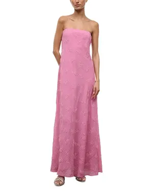 Staud Cassie Beaded Textured Dress - Flirt