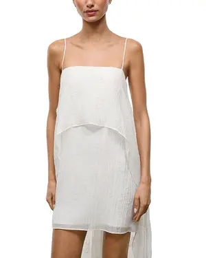 Ribbed Layered Look Dresses