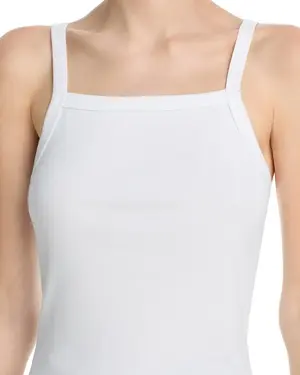 LESET Nando Square Neck Tank Top