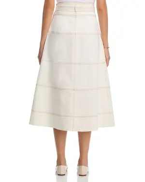 Tanya Taylor Hudson Skirt - Chalk