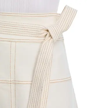 Tanya Taylor Hudson Skirt - Chalk