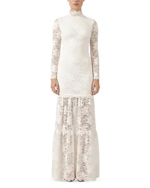 NIGHTCAP Le Fleur Lace Maxi Gown