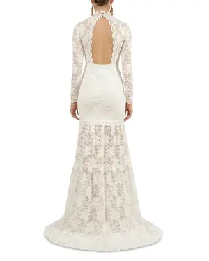 NIGHTCAP Le Fleur Lace Maxi Gown