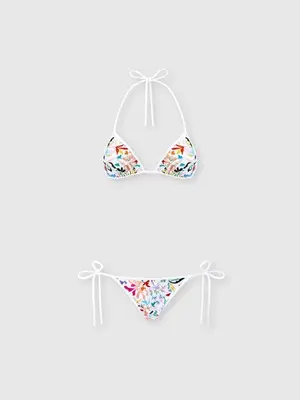Missoni Printed Stretch Fabric Bikini - Multicoloured