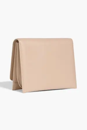 FERRAGAMO Trifolio Leather Shoulder Bag - Blush