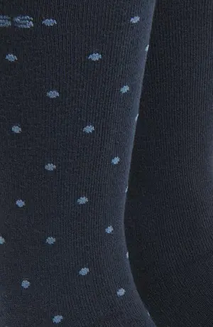 BOSS Assorted Dot And Solid Dress Socks 2 Pack