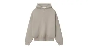 Fear Of God Essentials Property Lounge Half Zip Hoodie - Seal