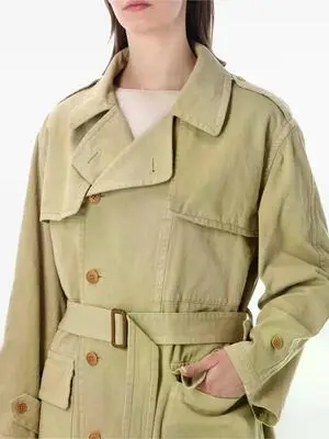 Auralee Belted Trench Coat