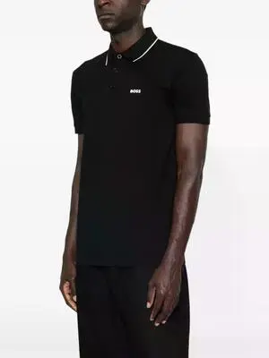 BOSS Tipped Cotton Polo Shirt