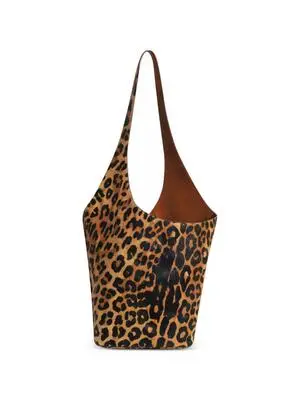 Alberta Ferretti Leopard-print Shoulder Bag