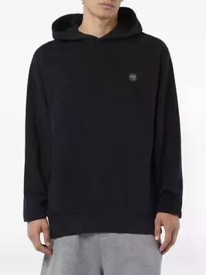 Philipp Plein Monogram Embroidered Hoodie