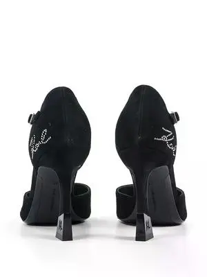Karl Lagerfeld Ankle-strap Heeled Pumps