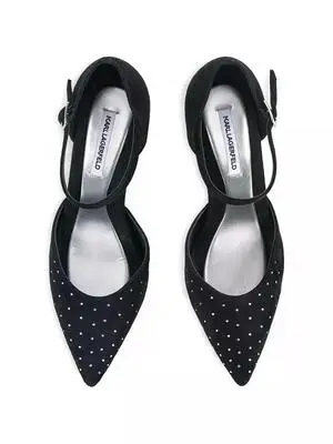 Karl Lagerfeld Ankle-strap Heeled Pumps
