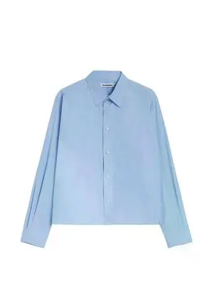 JIL SANDER Lightweight Fil-à-fil Cotton Shirt
