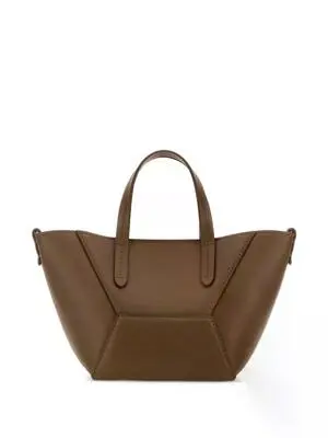 Brunello Cucinelli Leather Tote Bag - Brown