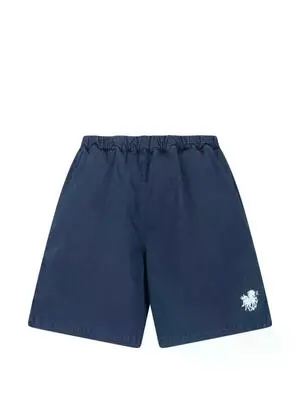 RANRA Keel Shorts With Logo Detail - Blue