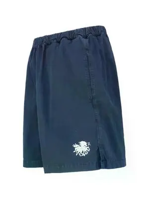 RANRA Keel Shorts With Logo Detail - Blue