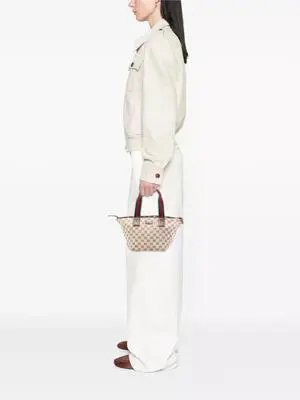 Gucci Gg Canvas Web Handbag