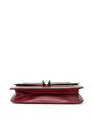 BVLGARI 2015-2020 Leather Serpenti Forever Crossbody Bag - Red