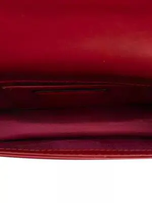BVLGARI 2015-2020 Leather Serpenti Forever Crossbody Bag - Red