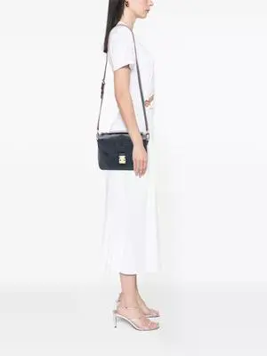 LOUIS VUITTON 2018 Monogram Empreinte Pochette Metis Satchel - Blue