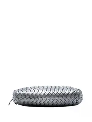 Bottega Veneta 2012-2025 Metallic Nappa Intrecciato Nodini Crossbody Bag