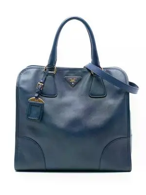 Prada Saffiano Lux Shopping Tote Satchel
