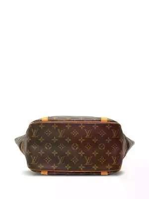 LOUIS VUITTON 2001 Monogram Sac Shopping Tote Bag - Brown