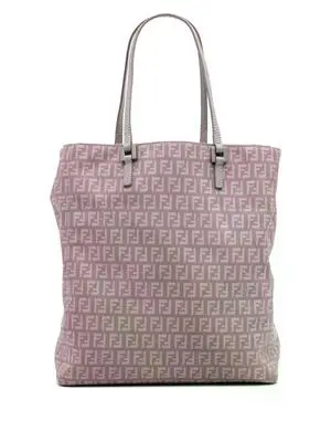 Fendi 2000-2010 Zucchino Canvas Tote Bag