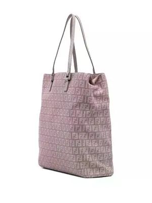 Fendi 2000-2010 Zucchino Canvas Tote Bag