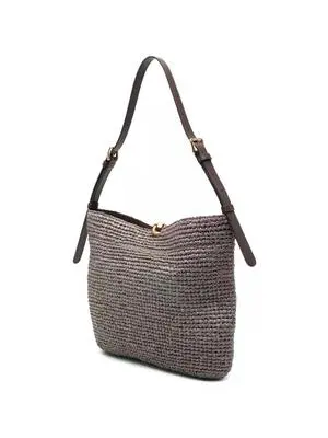Furla Sfera Soft Woven Top-handle Tote Bag