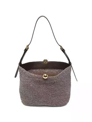 Furla Sfera Soft Woven Top-handle Tote Bag