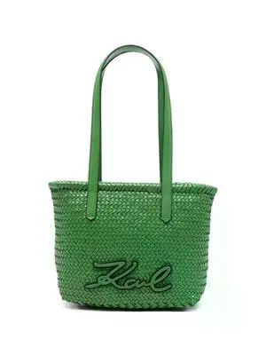 Karl Lagerfeld Braided Tote Bag